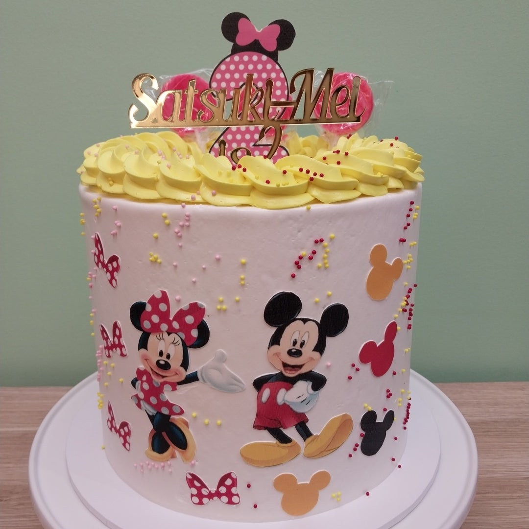Mickey & Minnie Mouse Cakes Melbourne - Free Delivery – Stylish Cakes Co.