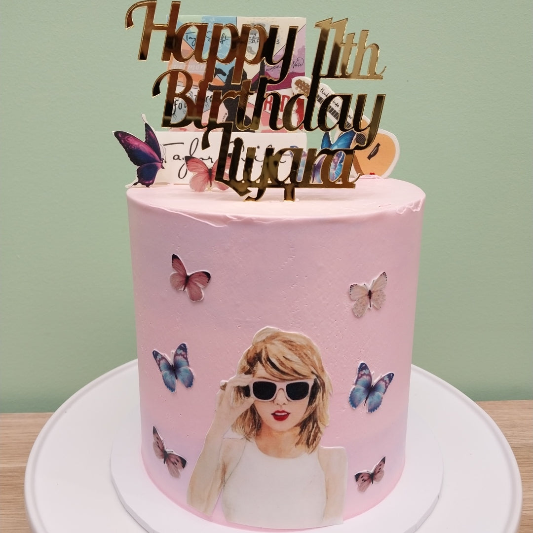 Tall Taylor Swift Cake Melbourne – Stylish Cakes