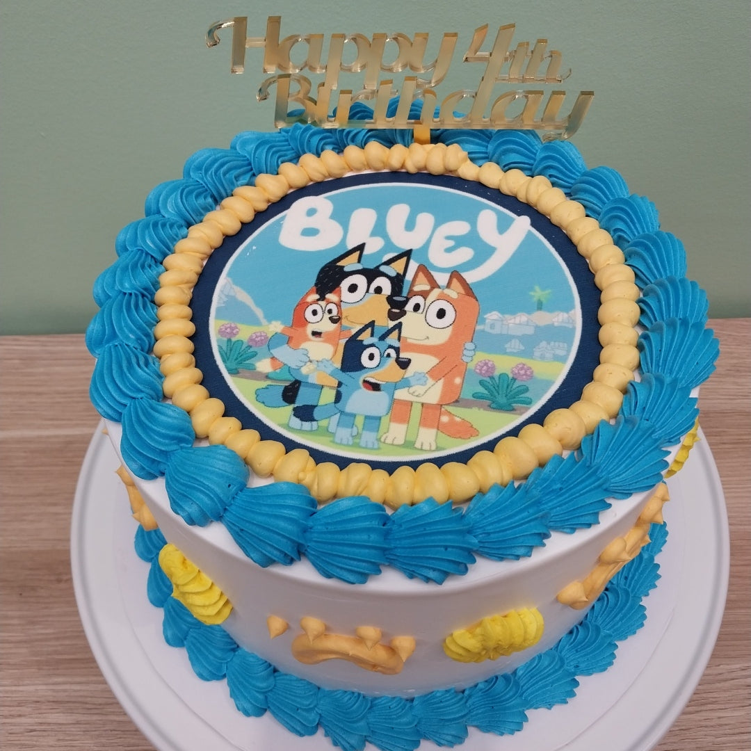Bluey Cake Melbourne Free Delivery – Stylish Cakes Co.