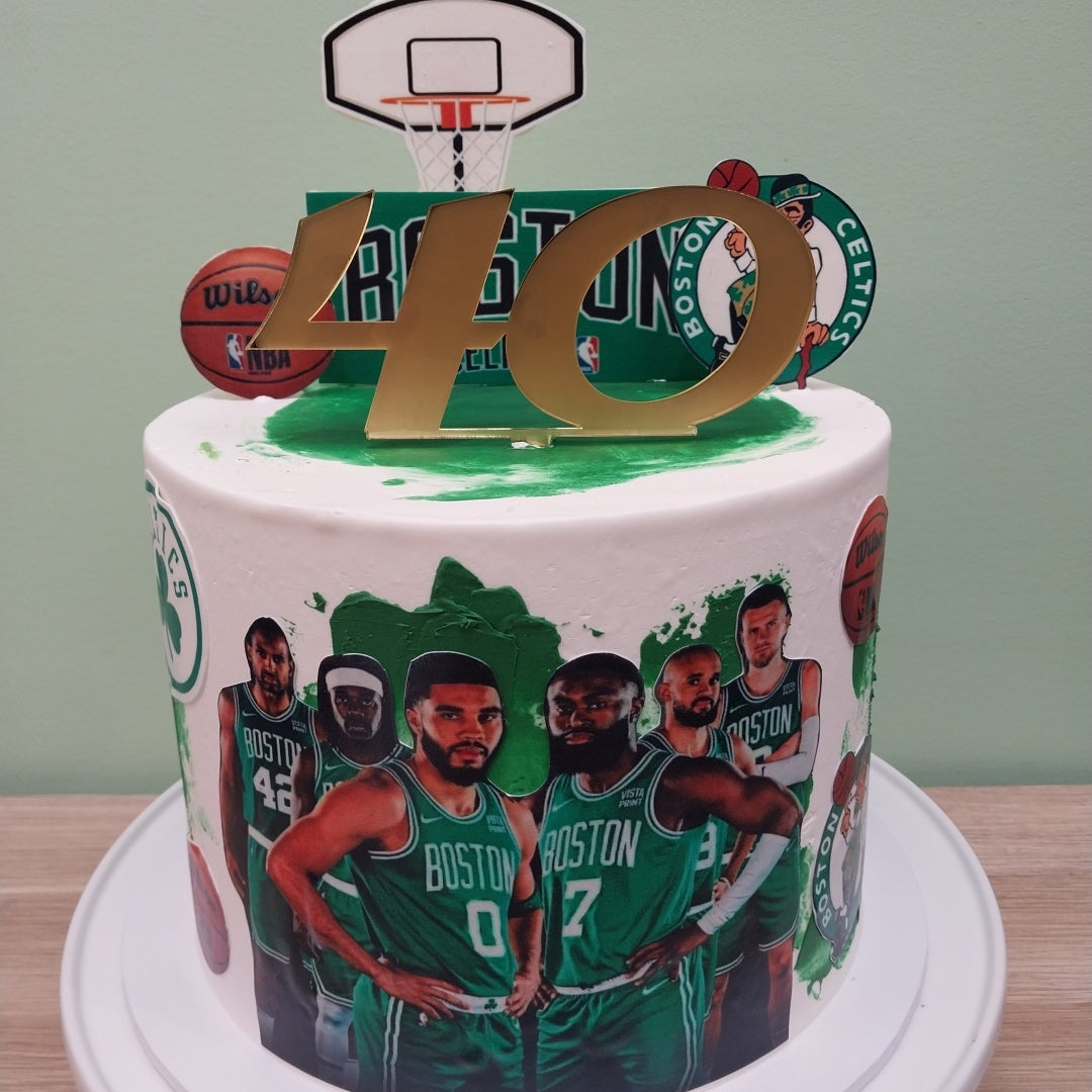 Tall NBA Basketball Cake Melbourne Free Delivery – Stylish Cakes Co.