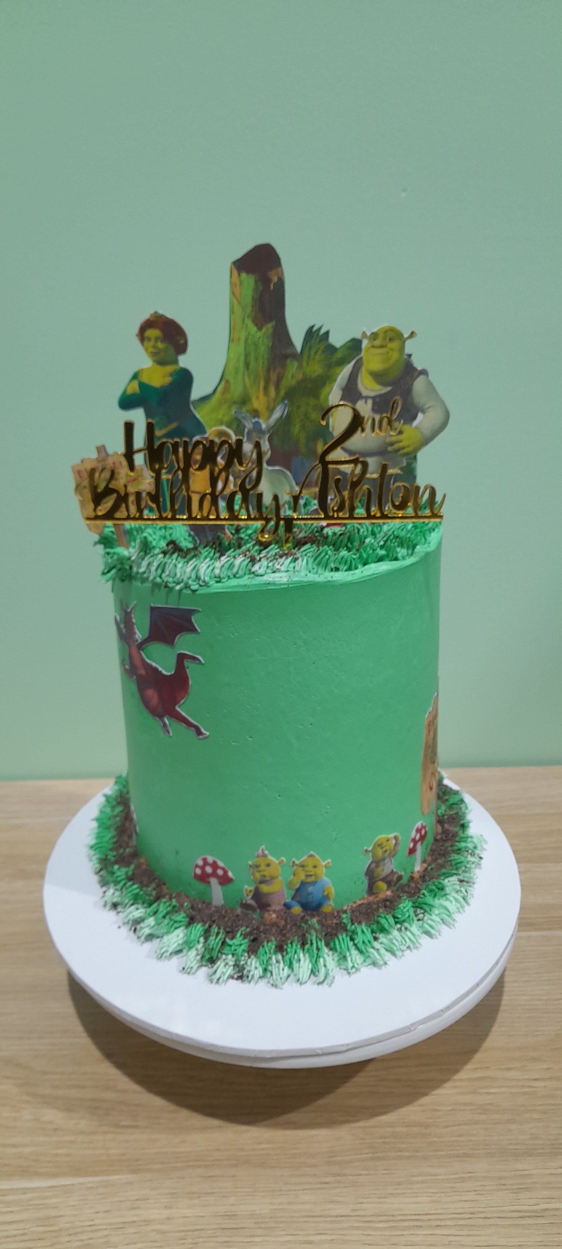 Tall Shrek Cake Melbourne – Stylish Cakes Co.