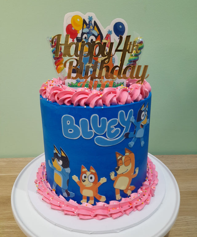 Bluey Cakes Melbourne - Free Delivery – Stylish Cakes Co.