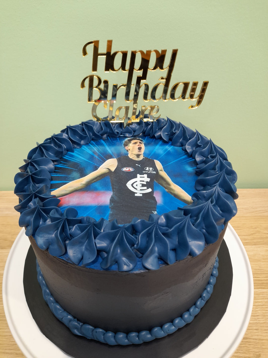 Photo Slab Cake Melbourne Free Delivery – Stylish Cakes Co.