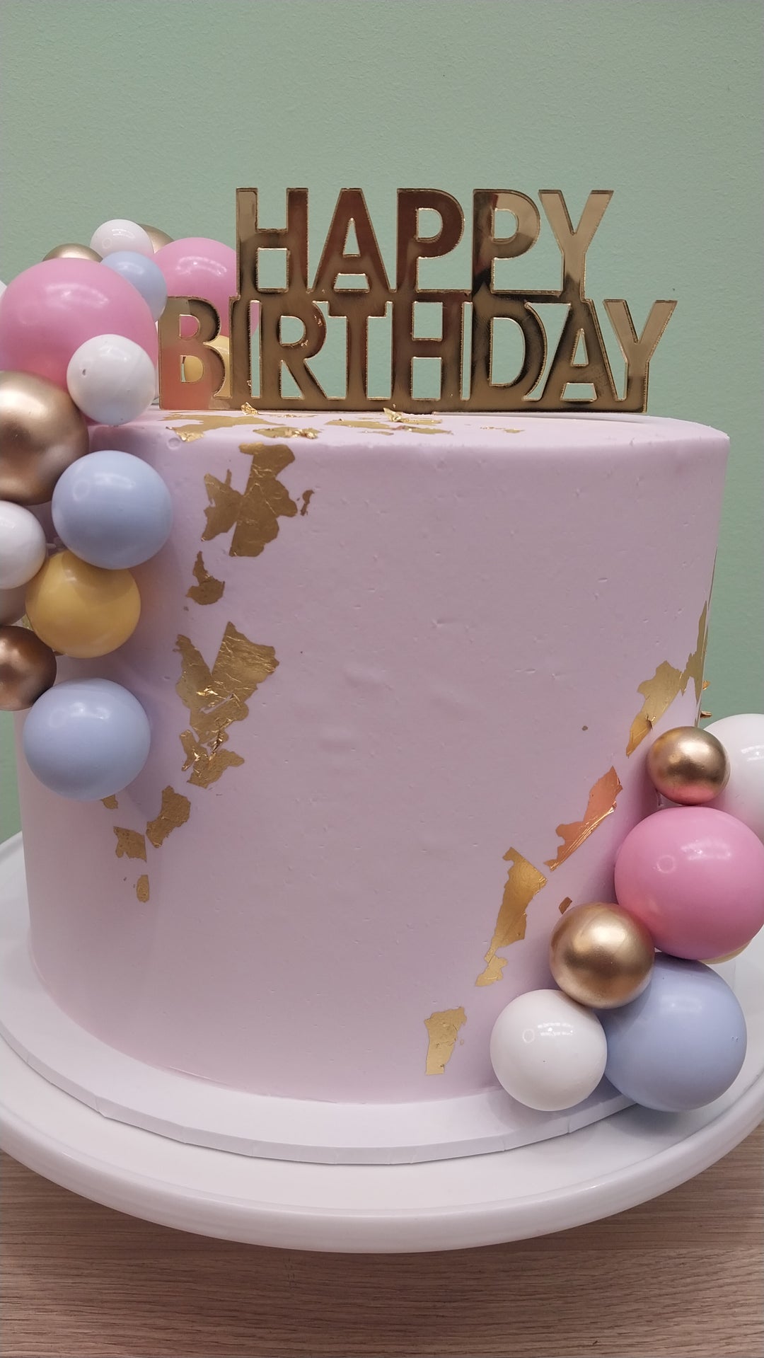 Tall Balloon Cake Melbourne Free Delivery – Stylish Cakes Co.
